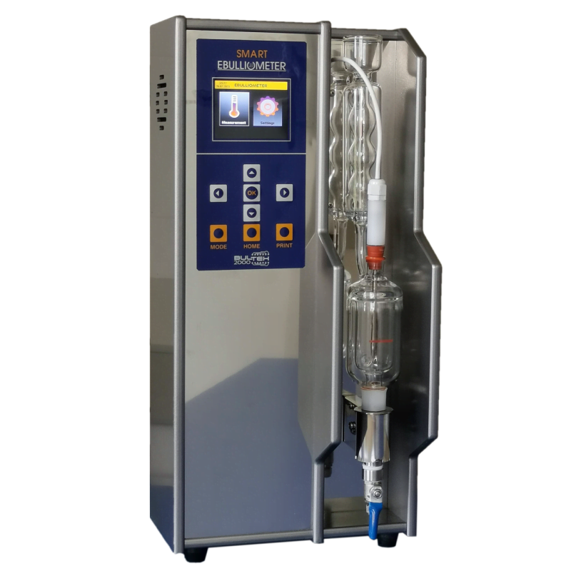 Electronic Ebulliometer measurement of ethyl alcohol percentage in wine